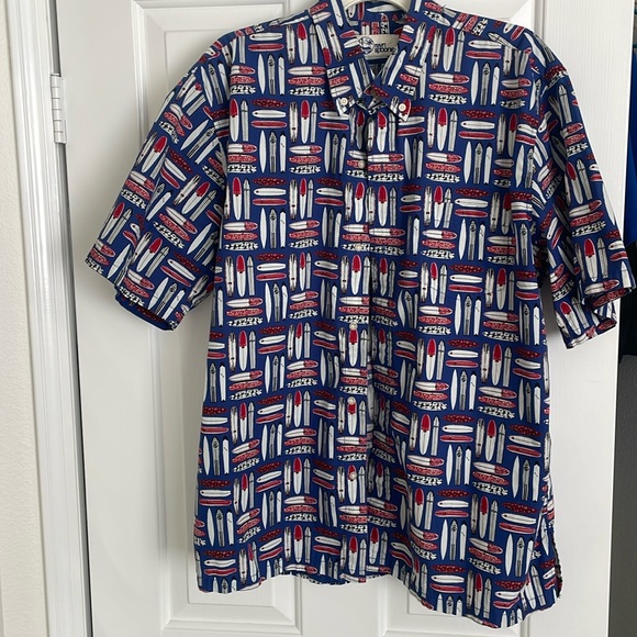 reyn spooner | Shirts | Nice Extra Large Reyn Spooner Blue With ...